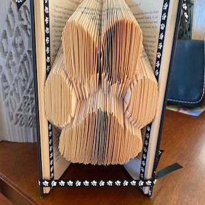 PAW PRINT Book Folding Pattern 168 Folds 336 Numbered Pages. PDF ...