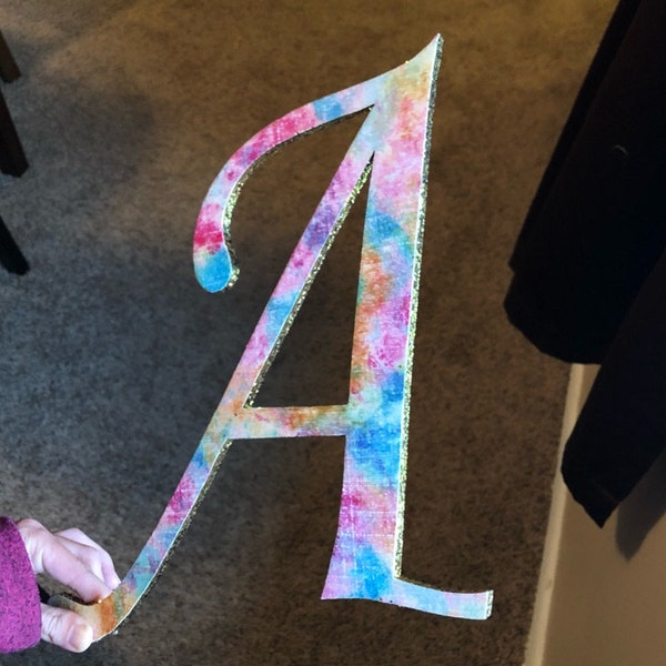 2" - 34" Wooden Letter "a" Kids Room, Nursery, Wedding Decoration, Gift ...