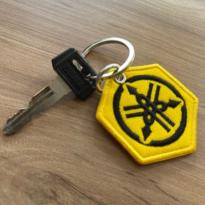 Yamaha Key Chain Yamaha Biker Motorcycle Racing Key Chain Embroidered ...