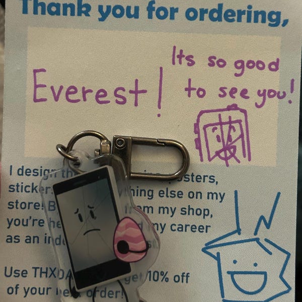 INANIMATE INSANITY MEPHONES Acrylic Keychains, Mephone4, Mephone4s ...