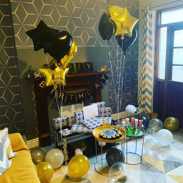 Premium Reusable Birthday Party Decorations | 102 PCS | Birthday ...