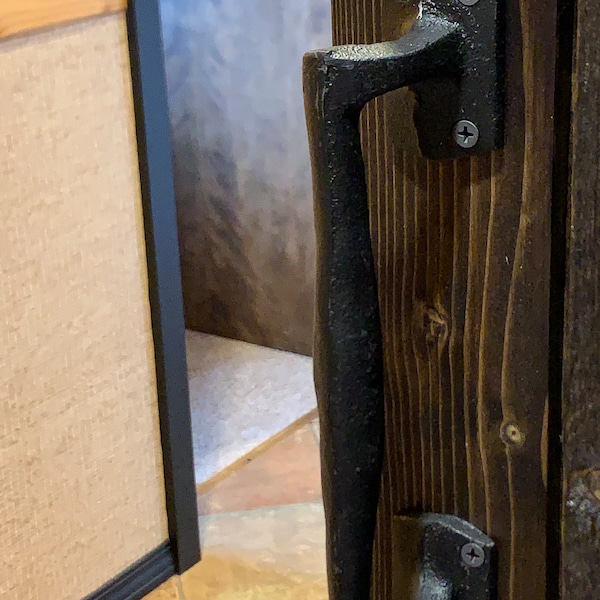 Iron Utility Handles, Door Handle, Knobs and Pulls, Gate Handles - Etsy