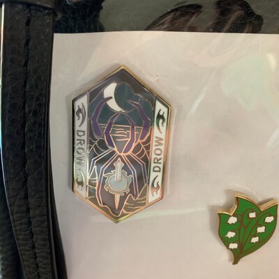 Drow Character Builder Series Hard Enamel Pin - Etsy