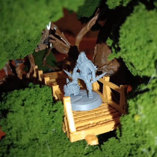 Flag Bearer, Bannerman, Fighter, Cloak, Spiked Plate, Chain Mail, Spear ...