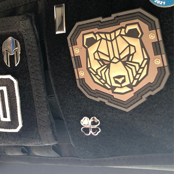 Industrial Bear - (PVC) Morale Patch - Etsy