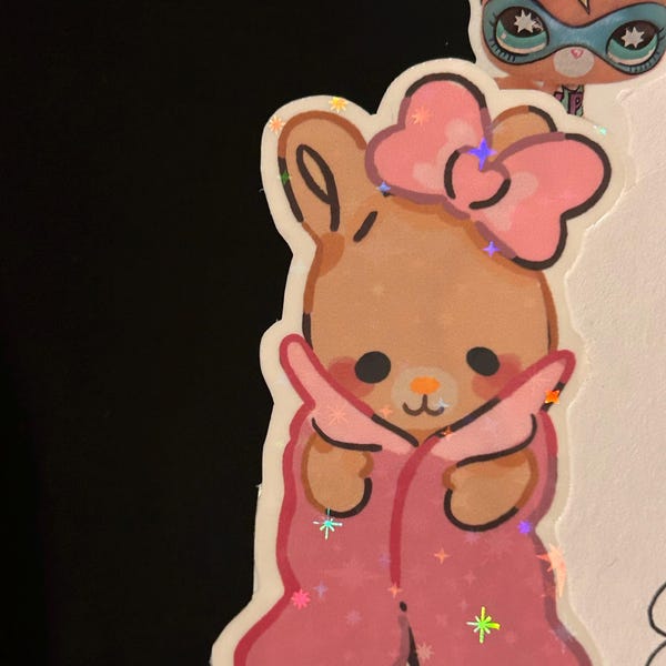 Derpy Dog, Scared Brown Dog Sticker Vinyl Y2K Stickers, Doggo Stickers ...