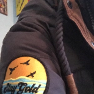 Stay Gold Iron on Patch - Etsy