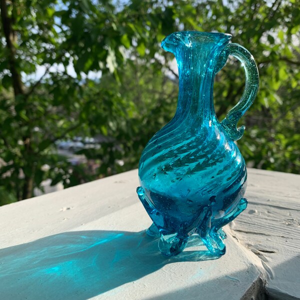 HOYA Reverse Cut Lead Crystal Obelisk, Large Glass Pagoda Spire, Rare ...