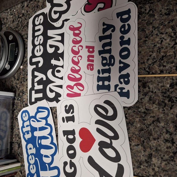 Christian Photo Booth Props - Digital Download - Religious Party ...