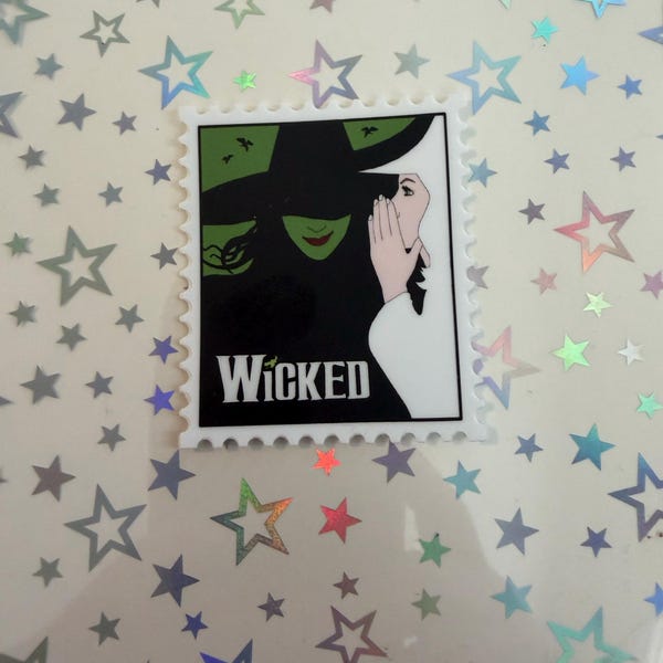 Broadway Stamp Stickers (vinyl) - Broadway Stickers, Musical Stickers ...