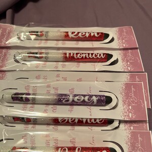 CNA Personalized Glitter Pen - Etsy