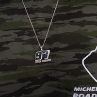 Gold Monogram Circle Disc Necklace,monogram Initials Necklace,gold Disk ...