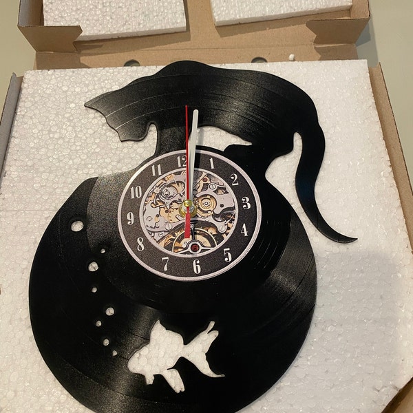 Made From Real Vinyl Record, Wall Clock 12", Custom Order - Etsy