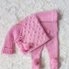 NUR Baby Leggings Knitting Pattern Sizes New Born, 1-3 Months, 3-6 ...