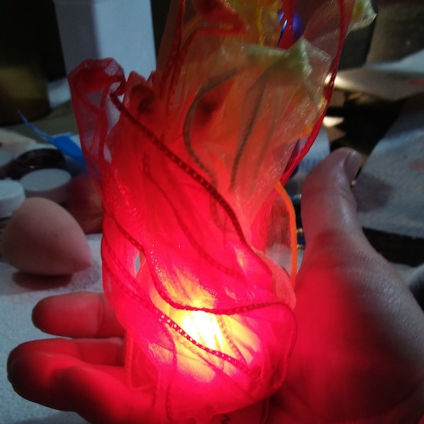 Cosplay Prop, Fire Cosplay Prop, Flame Accessory, Costume Prop, LARP ...