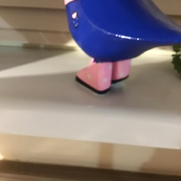 Hand Carved Wooden Barney Bear Sculpture-large. Outdoor Indoor Statue ...