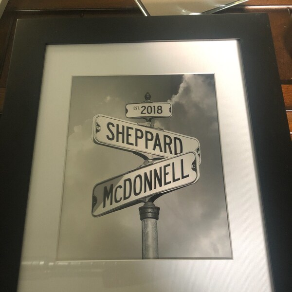 Personalized Street Signs Digital Photo With Finish Options - Etsy