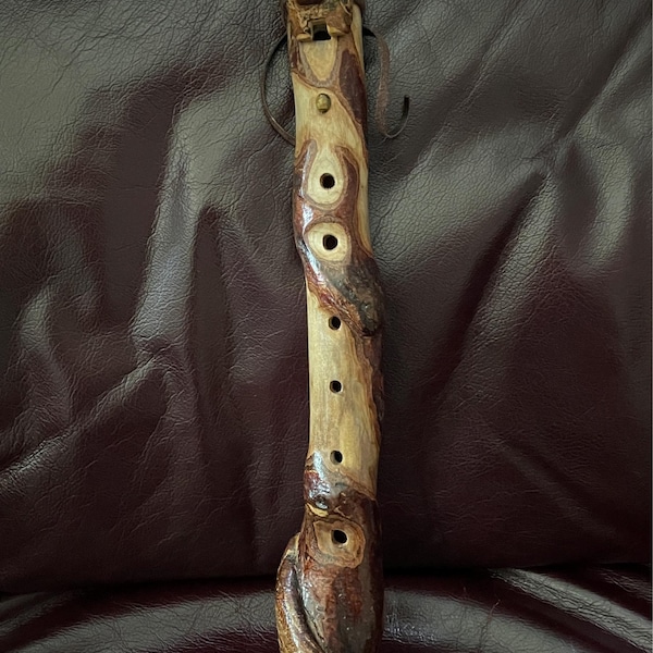 Handmade Native American Style Flute: Ethically Sourced Wood Custom ...