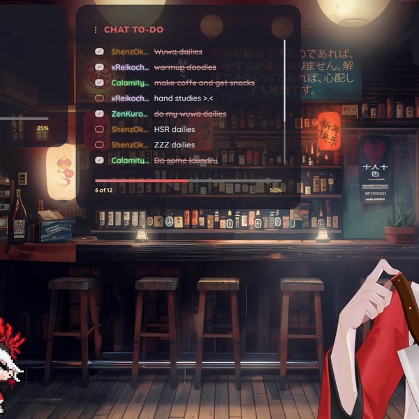 Cozy Lo-fi Twitch Scenes | Animated Aesthetic Lofi Twitch Scenes ...