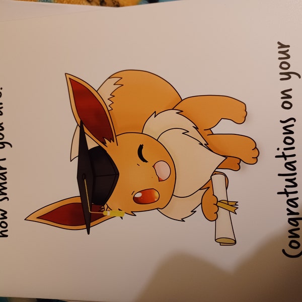 Congratulations Yoda Smartest A5 Graduation Greeting Card With White ...