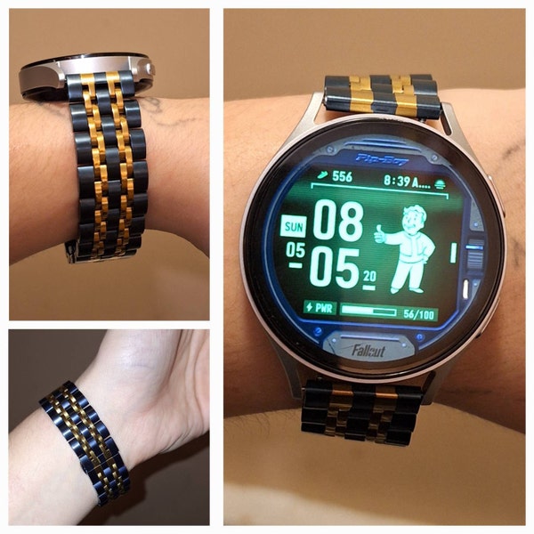 Gapless Stainless Steel Galaxy Watch Band for Men Samsung Galaxy Watch ...