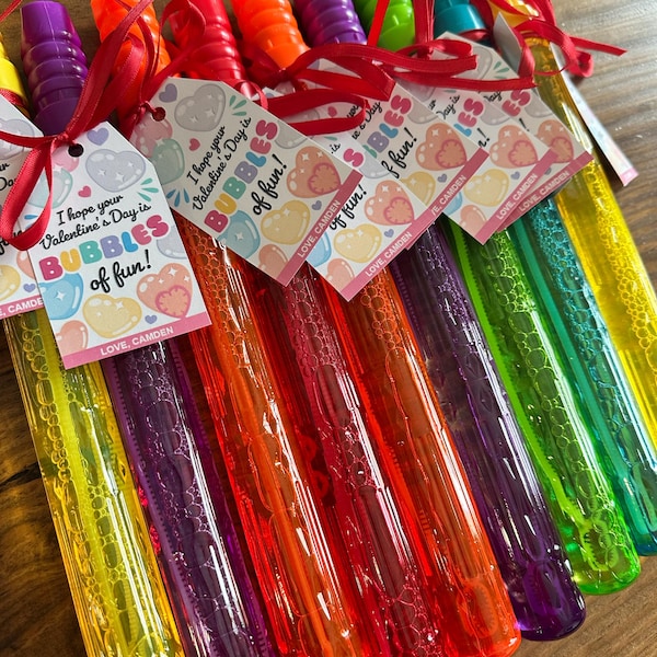 Printable Crazy Straw Gift Tag Holder | End of Term Gift | Teacher Gift ...