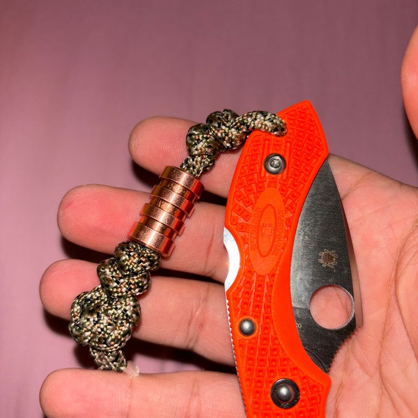 Bullet Aluminum EDC Bead / Every Day Carry / Paracord Bead / CNC ...