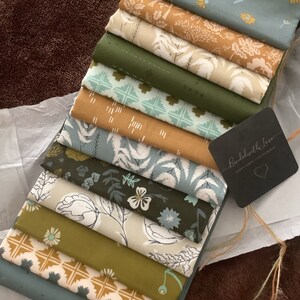 Curated Fat Quarter Bundle 12 Fat Quarters Hand Selected Art Gallery Fabrics and Cotton Steel ...