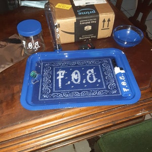 Custom Car Rolling Tray for Tobacco or Cannabis | Etsy