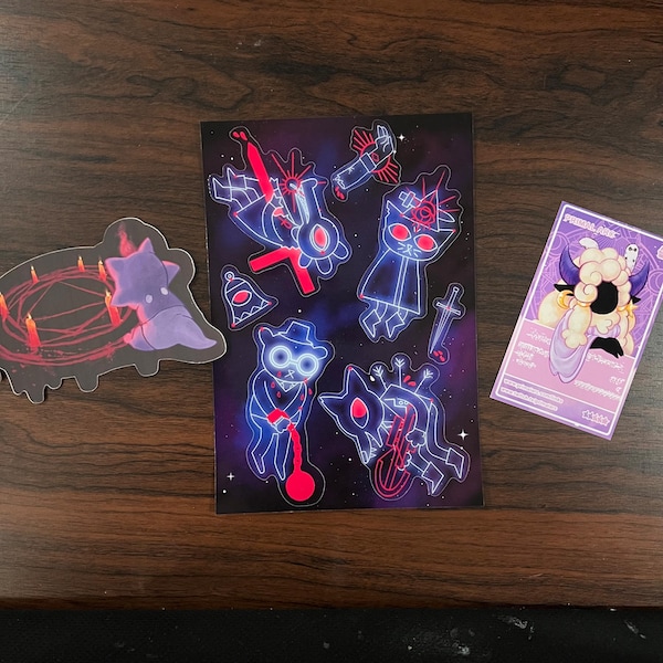 Lobotomy Corporation Sticker Pack | Pack of Eight Stickers for Craft ...