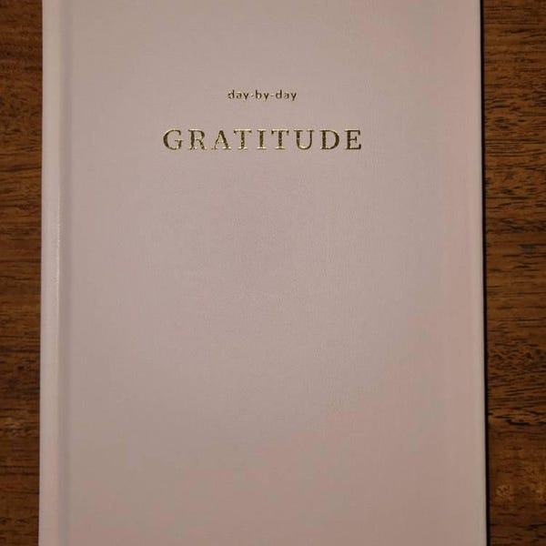 Pink Gratitude Journal – Daily Reflections, Inspirational Quotes, 90 ...