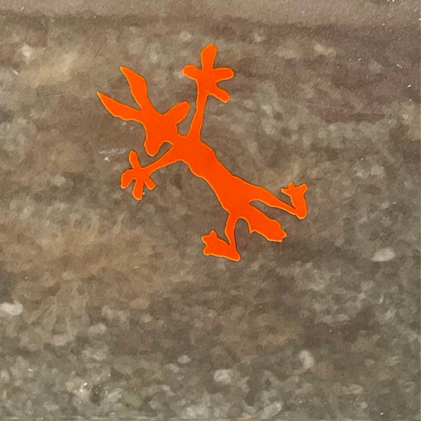 Wile E. Coyote Splat Image in Road Runner Decal - Etsy