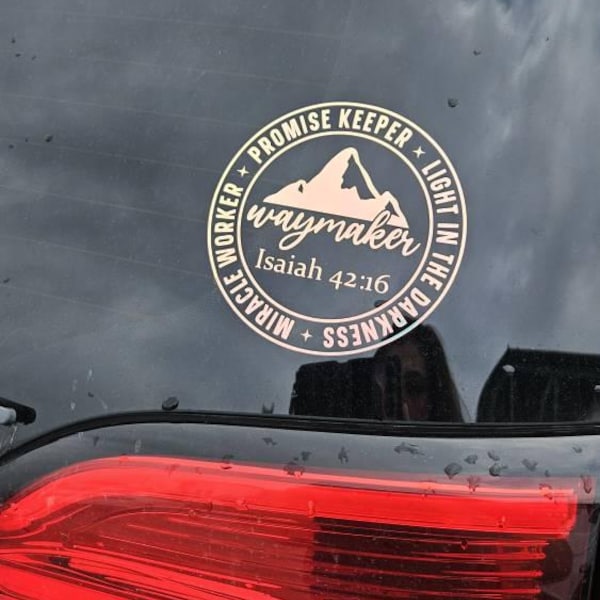 Christian Car Decals - Etsy