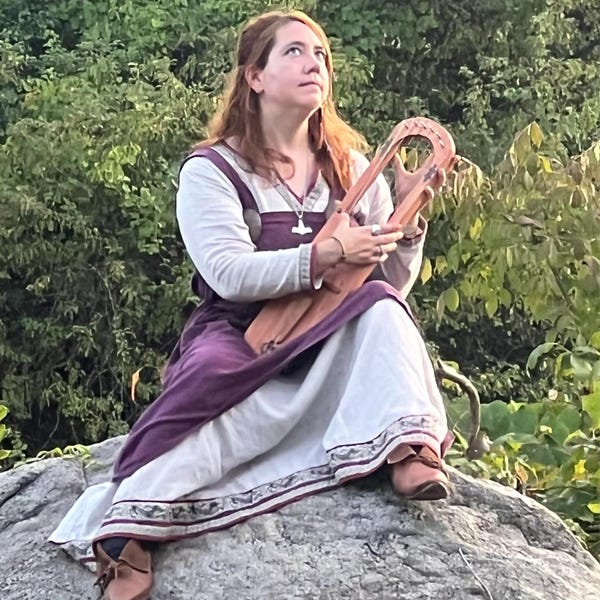 Anglo Saxon Lyre " Viking" - Etsy