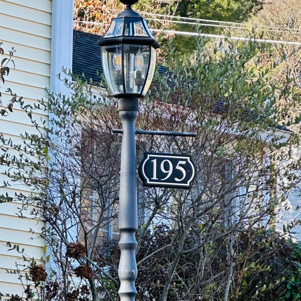 Art Deco Address Sign, Address Sign Outdoor, Custom Address Sign, Art ...