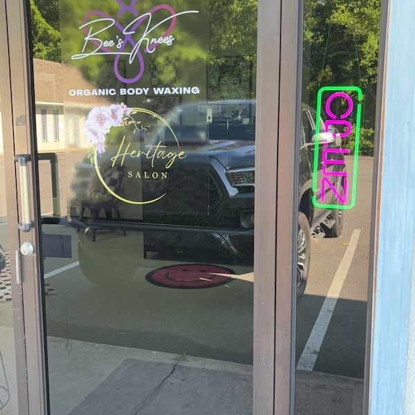 Custom Window Static Cling Decals | Static Cling Signs | Storefront ...