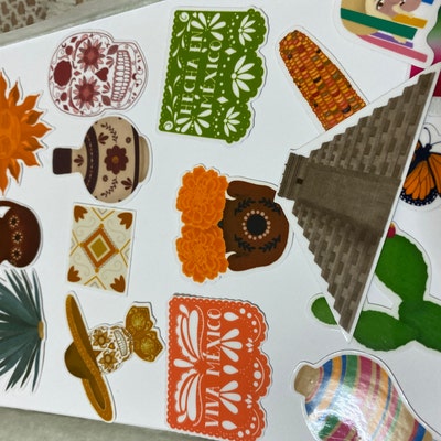 Pan Dulce Pan Dulce Mexicano Postre Mexicano Mexican Bread Sticker Pack ...