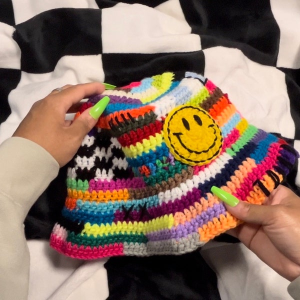 Scrap and Patch Bucket Hat - Etsy