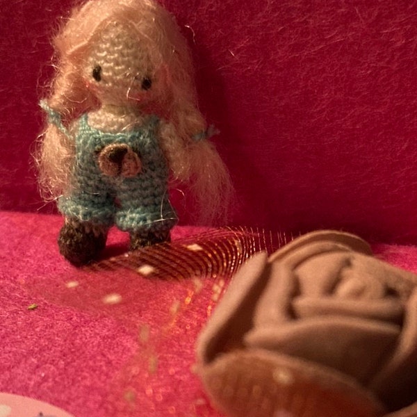 Pink Tiny Mushroom Suitcase - Toy Dollhouse - Dollhouse Miniature - Etsy