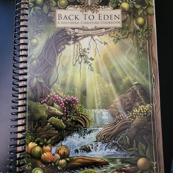 Back to Eden | A Southern Christian Cookbook - Etsy