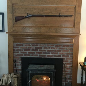 Vertical Iron Gun Rifle Hanger 12 Hand Forged With | Etsy