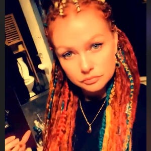 Ombre Clip in Dreadlock Braid Weft. Festival Essential. up Your Hair ...