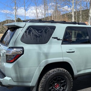 TRD Off-road Mountain Vinyl Decal | Etsy