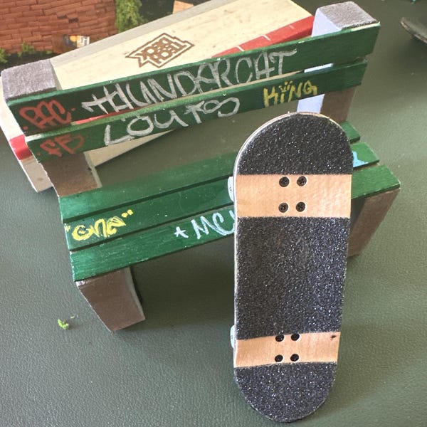 Fingerboard Pocket Marble Ledge - Fingerboard Obstacles Wood/marble ...