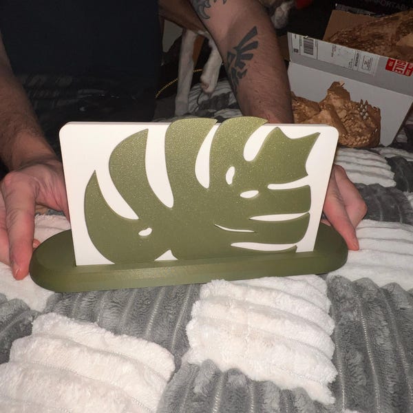 Monstera Nintendo Switch/switch 2 Cover- Elevate Your Desk Setup With ...