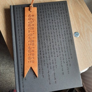 Runic Pen Engraved Mahogany and Brass Black Gel Ink Ideal Gift for D&D ...