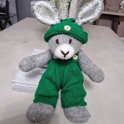 Elderberry Bunny PDF Knitting Pattern - Etsy