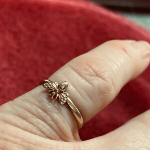 Dainty Bee Ring, Handmade in USA, 925 Sterling Silver, Honey Bee - Etsy