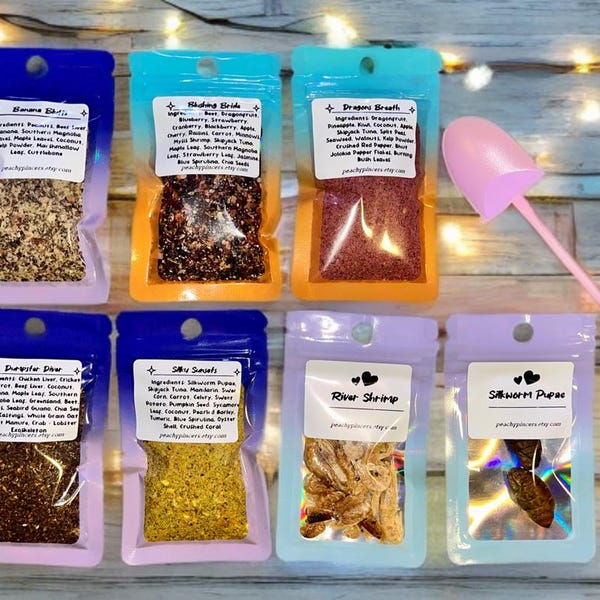 Spring Roll Sprinkles | Hermit Crab Food - Etsy