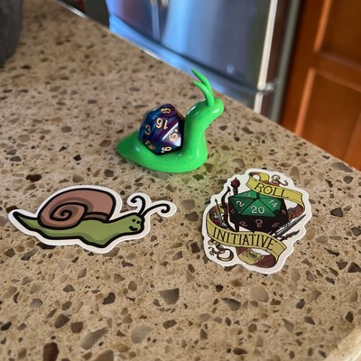 Snail Dice Guardian - Etsy